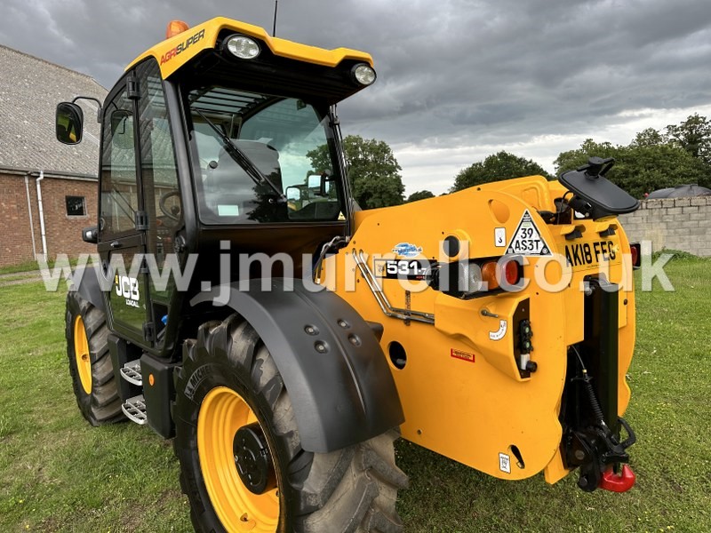 JCB 531-70 Agri Super Telehandler - J Murrell Agricultural Machinery